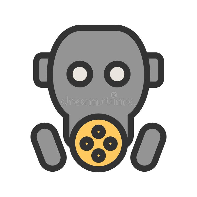 Poisonous Gas stock vector. Illustration of icon, attention - 83796460