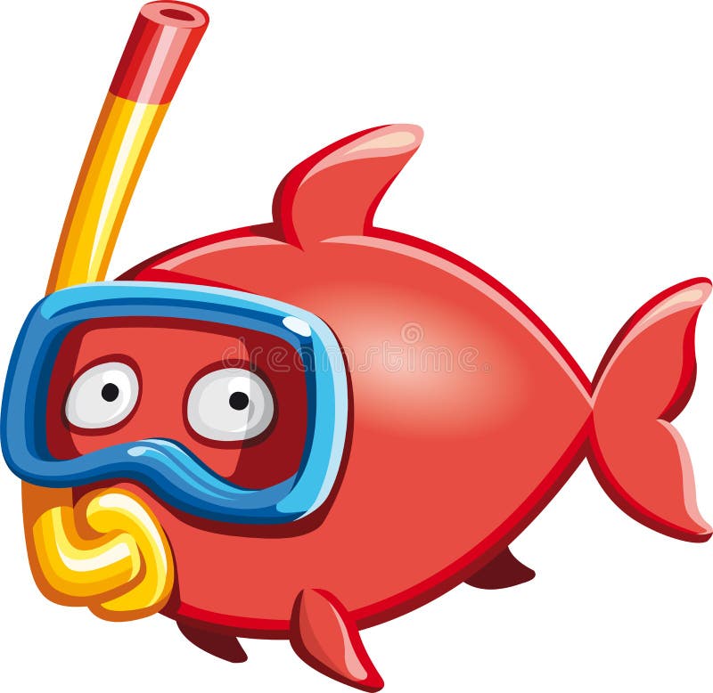 Poisson plongeur illustration stock. Illustration of écologique - 49514782