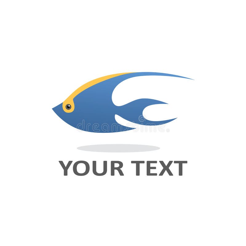 Poissons Logo Template Vector Design Illustration de Vecteur ...