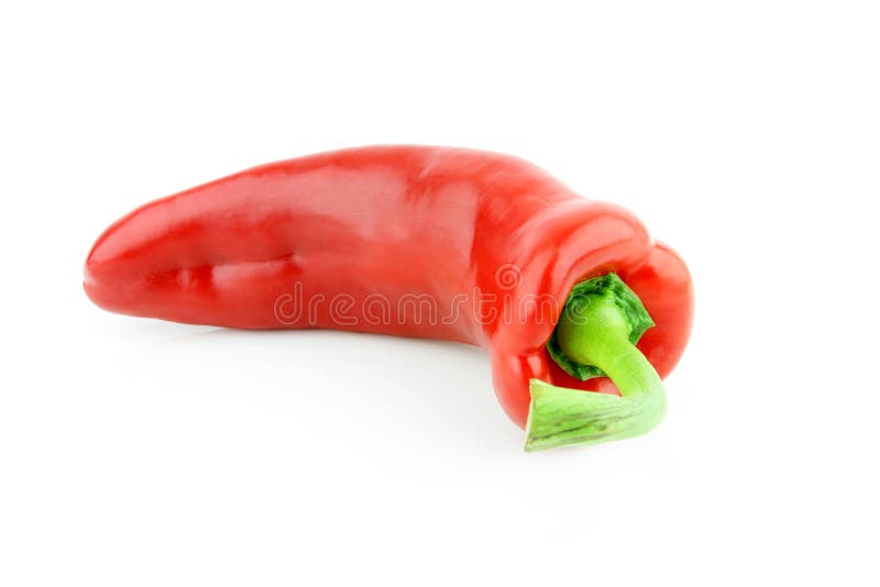 Poivron rouge pointu image stock. Image du nature, produit - 69454099
