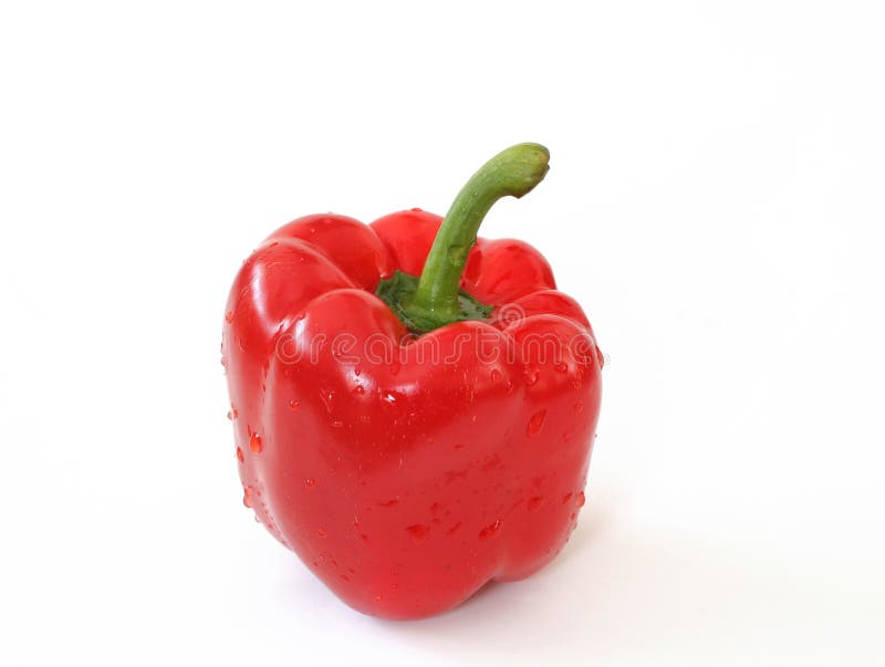 Poivron rouge photo stock. Image du écrimage, achats, poivre - 559898
