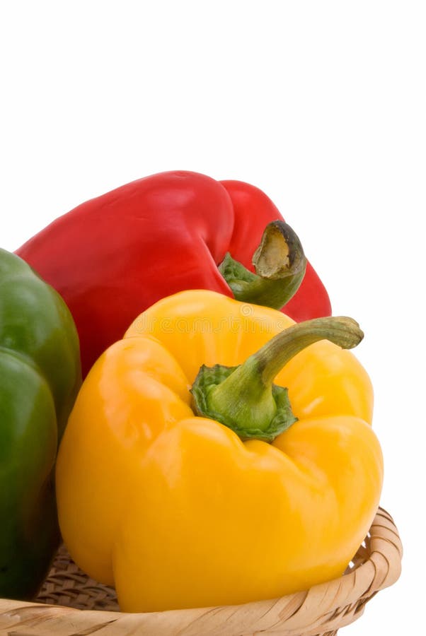 Poivrons photo stock. Image du rouge, orange, coloré - 10345824