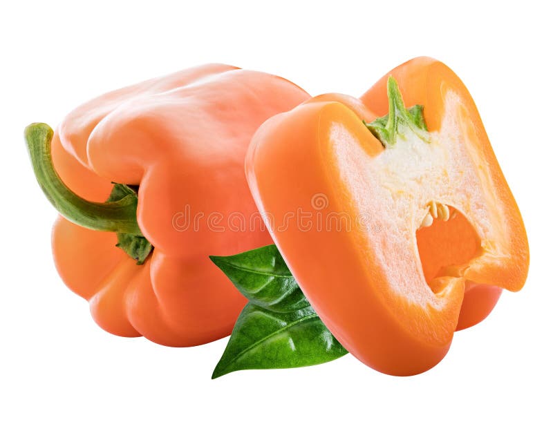 Poivrons D'isolement Sur Le Fond Blanc Image stock - Image du ...