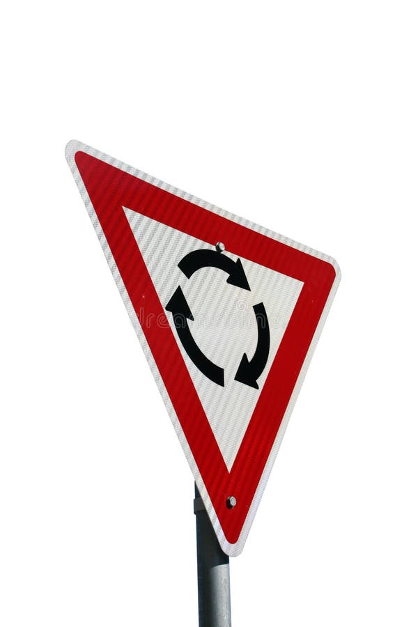 Czerwony znak ronda zdjęcie stock. Obraz złożonej z ikona - 173646664