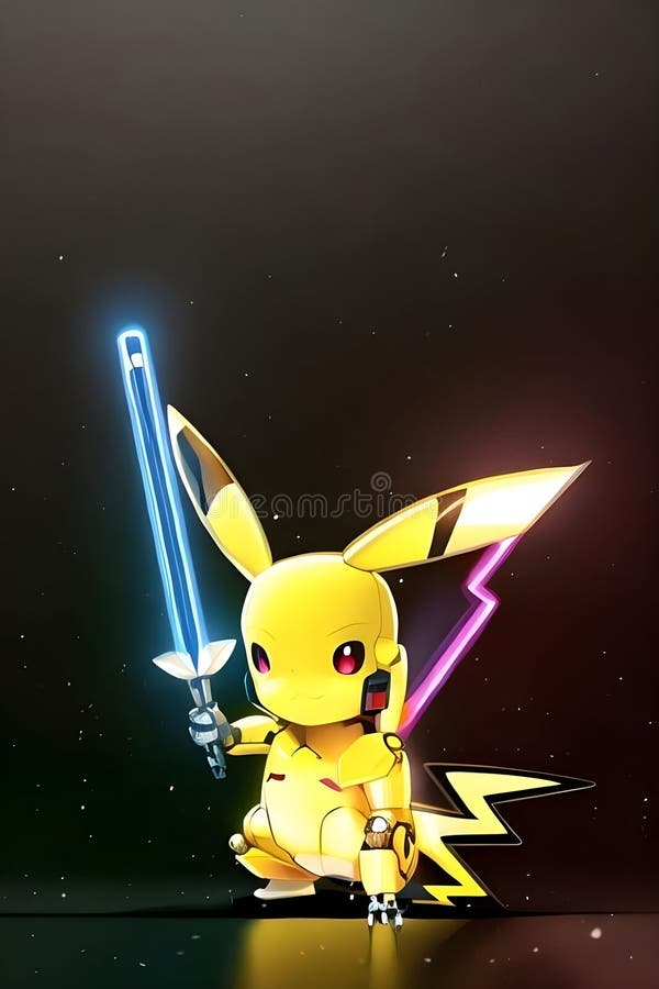 The Pokemon Pikachu Cyborg with AI Design Model is an Artificial ...