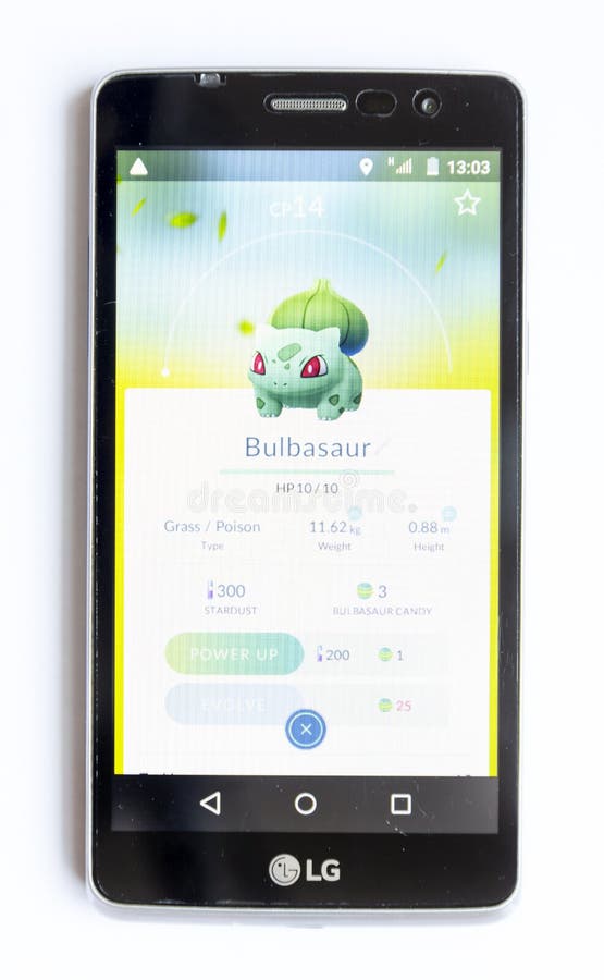 Pokemon Va Juego En Blanco Bulbasaur Foto de archivo editorial - Imagen ...