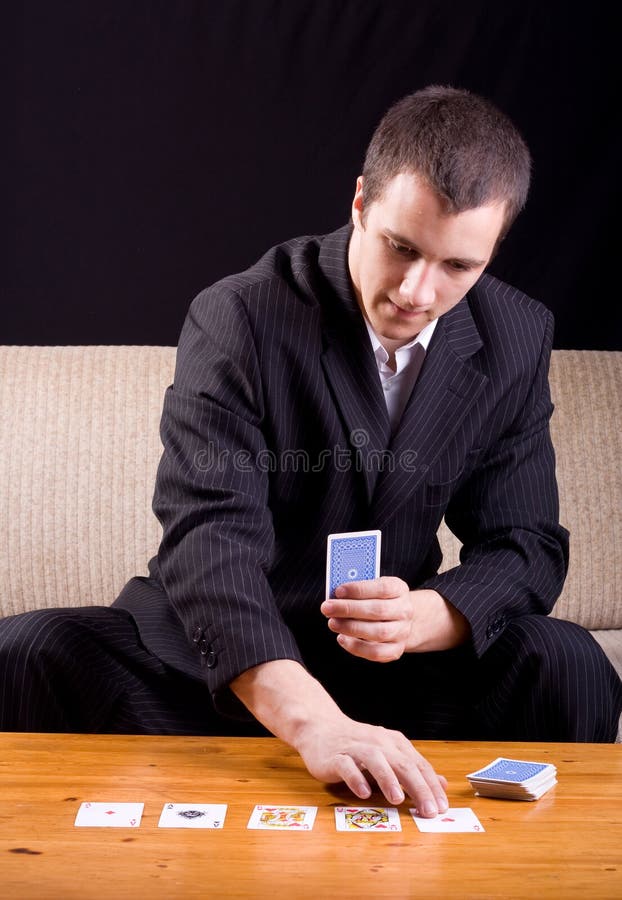 Poker stock image. Image of happy, luck, gambler, business - 10021905