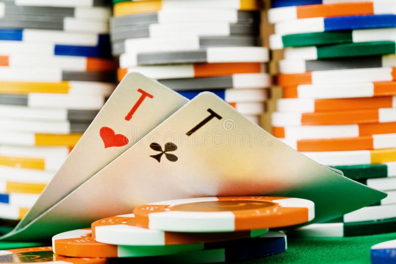 Poker stock image. Image of club, heap, opportunity, leisure - 11688305