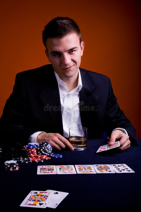 Poker player stock image. Image of people, adults, casino - 16857649