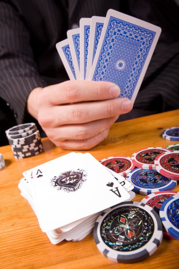 Poker stock image. Image of businessman, caucasian, game - 9720397