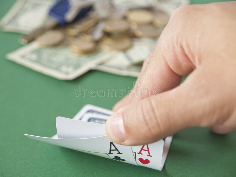 Poker aces stock photo. Image of suit, green, aces, game - 32891926