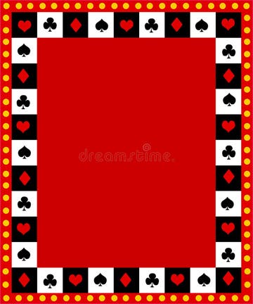 Playing Cards Border Stock Illustrations – 613 Playing Cards Border ...