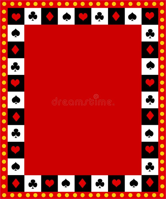 Playing Cards Border Stock Illustrations – 613 Playing Cards Border ...