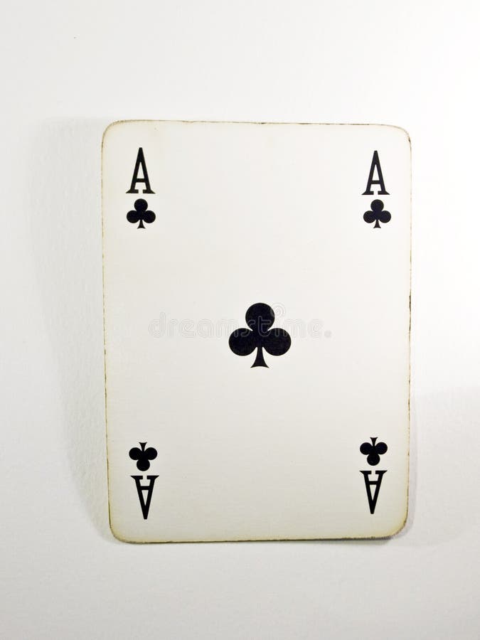 Poker card: ace of spades stock photo. Image of playing - 55106684
