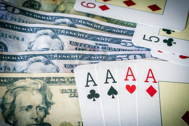 Poker Card Many Us Dollar Stock Photos - Free & Royalty-Free Stock ...