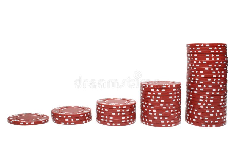Poker chip stacks stock image. Image of poker, gaming - 2125551