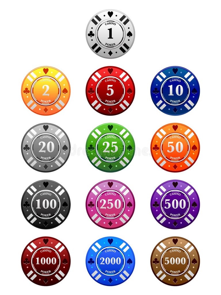 Poker Chips Drawing Stock Illustrations – 666 Poker Chips Drawing Stock ...