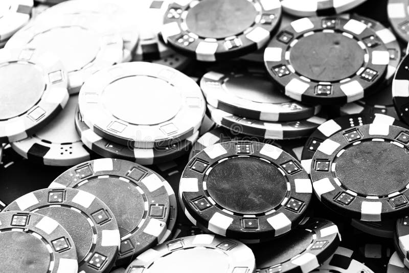 Poker Chips, Money and Gamble Stock Photo - Image of concept, cash ...