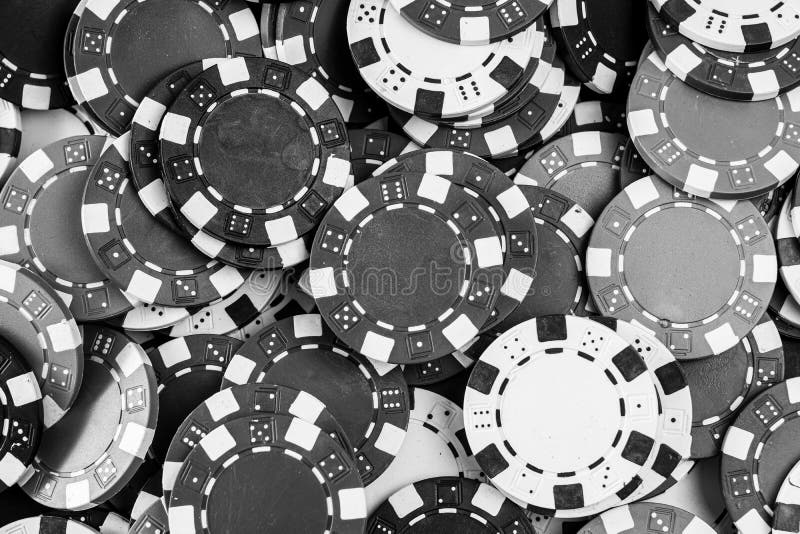 Poker Chips, Money and Gamble Stock Photo - Image of chips, gamble ...