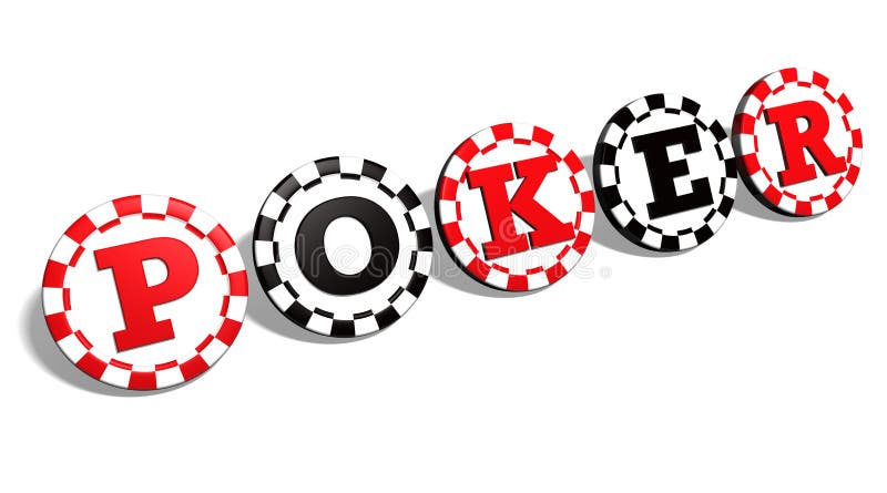 Poker Chips Sign stock illustration. Illustration of excited - 19840429