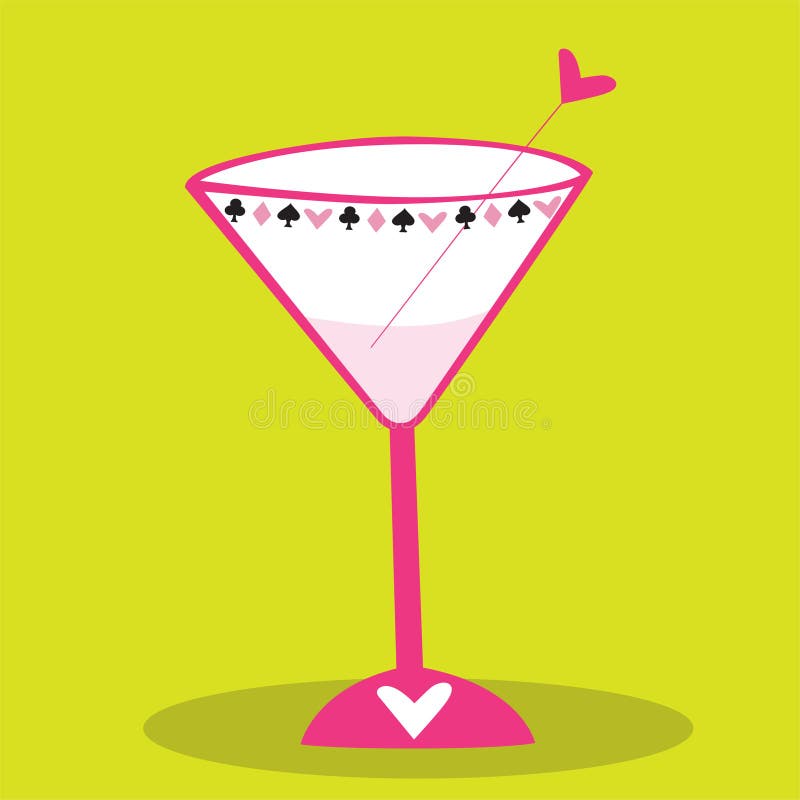 Poker drink 03 stock vector. Illustration of illus, graphic - 197987532