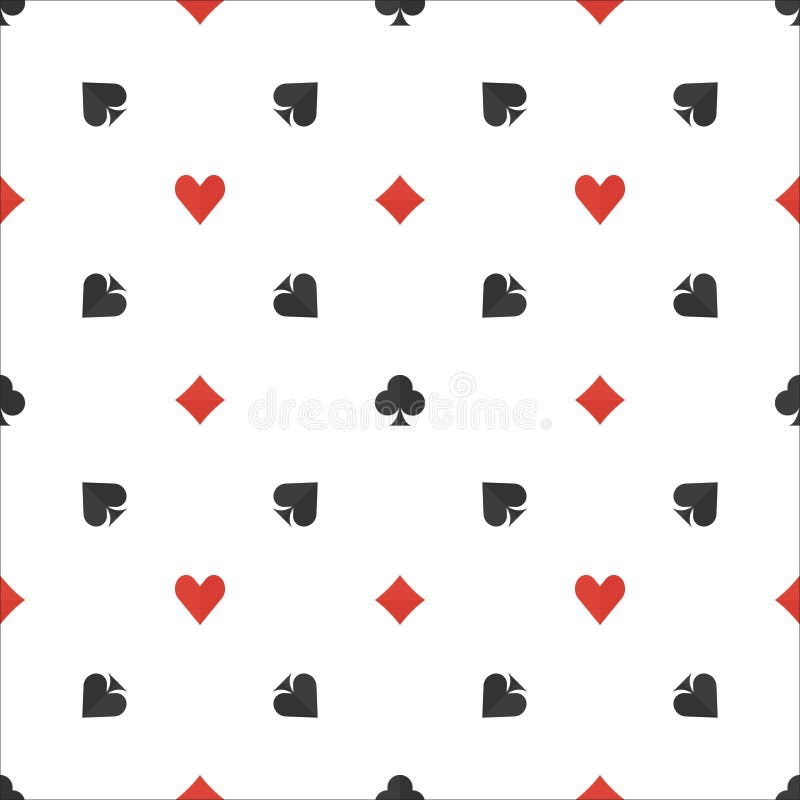 Poker Card Symbol Pattern Stock Illustrations – 5,318 Poker Card Symbol ...