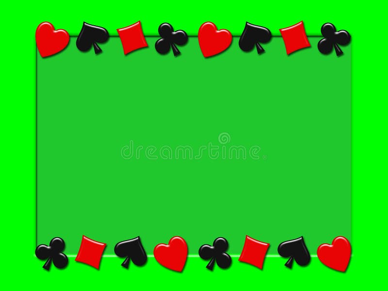 Poker Frame Picture. Image: 9445956