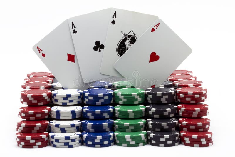Poker tokens stock photo. Image of tokens, betting, entertainment ...