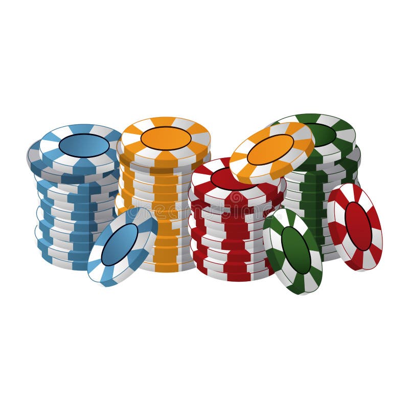 Poker games and elements stock vector. Illustration of gambling - 134298844