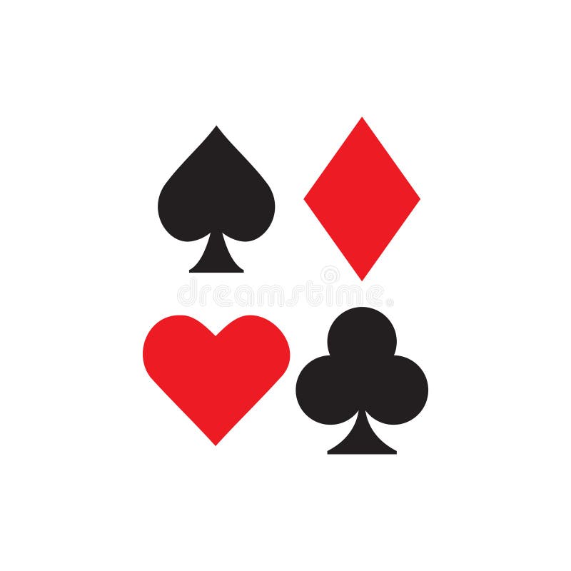 Poker Icon Graphic Design Template Vector Stock Vector - Illustration ...