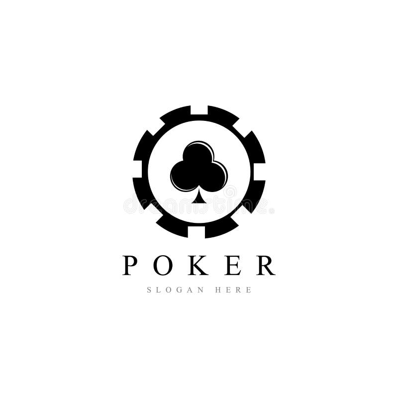 Poker Logo Vector Template Icon. Stock Vector - Illustration of poker ...
