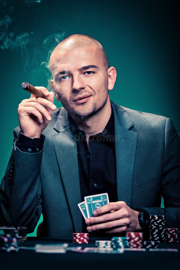 Poker player stock image. Image of gamble, adult, poker - 27514337