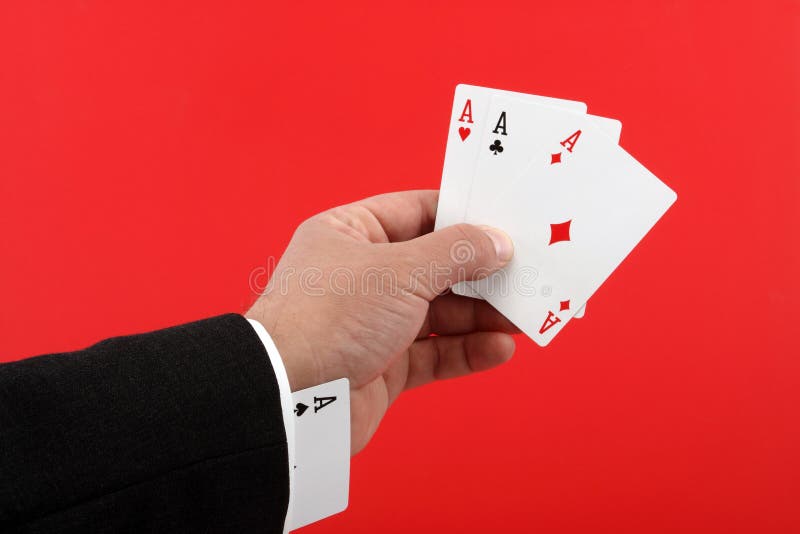 Poker player cheating stock image. Image of white, spades - 16366369