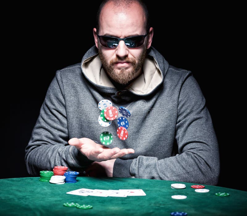 Poker player stock photo. Image of green, jackpot, motion - 53741814