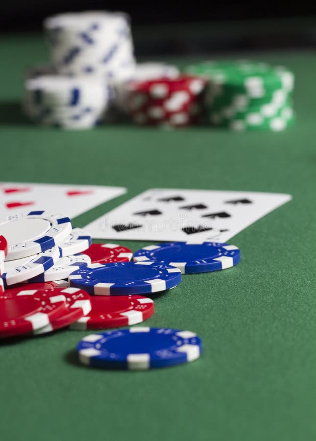 Poker Pot Macro stock photo. Image of blue, brightly - 29403066