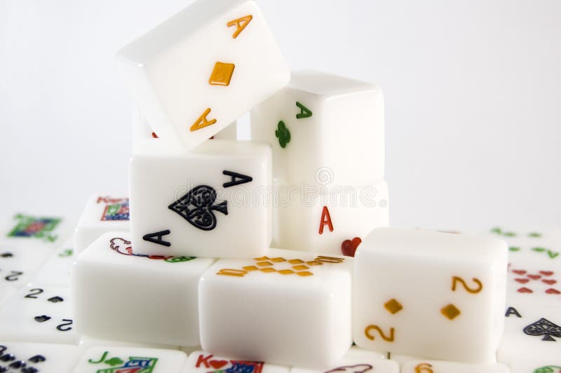 Poker tiles stock image. Image of jack, gamble, focus - 9899093