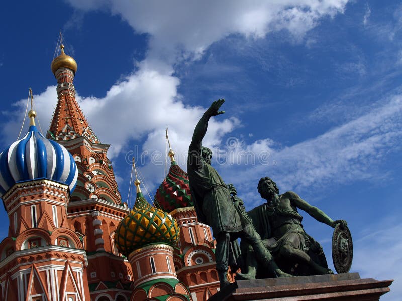 Pokrovsky cathedral [1] stock image. Image of pozharsky - 184839