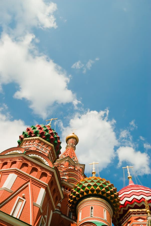 Pokrovsky Cathedral stock photo. Image of historic, blue - 10415334