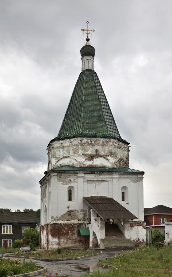 Pokrovsky Monastery in Balakhna. Russia Stock Photo - Image of ...