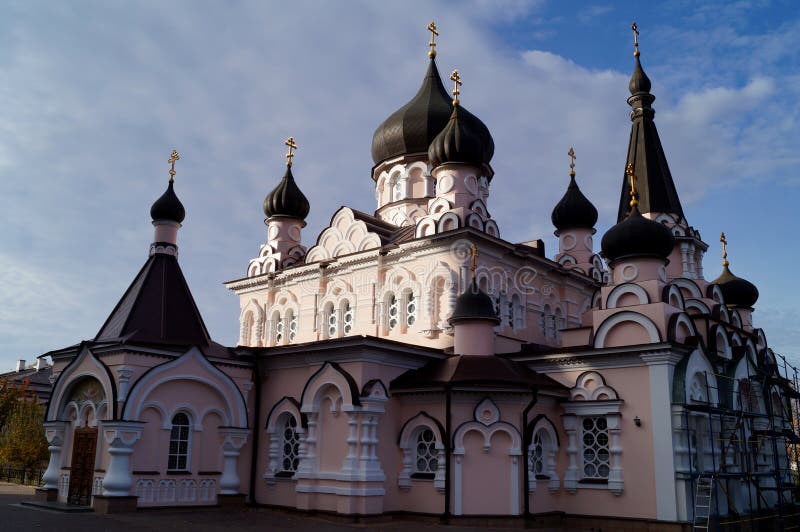 Pokrovsky monastery editorial stock photo. Image of ukraine - 73544508