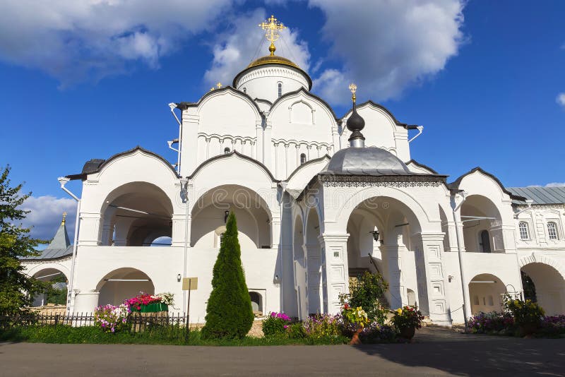 Pokrovsky Monastery in Suzdal. Russia Stock Photo - Image of remarkable ...