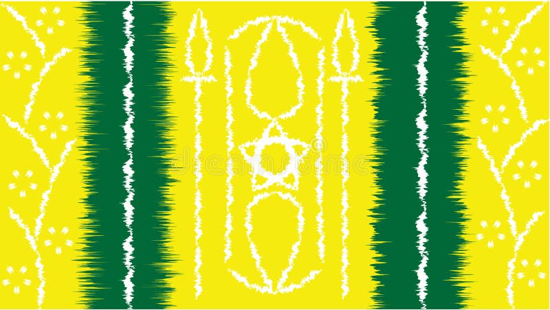 Fabric Sasirangan Vector Typical of the Banjar Tribe, Abstract ...