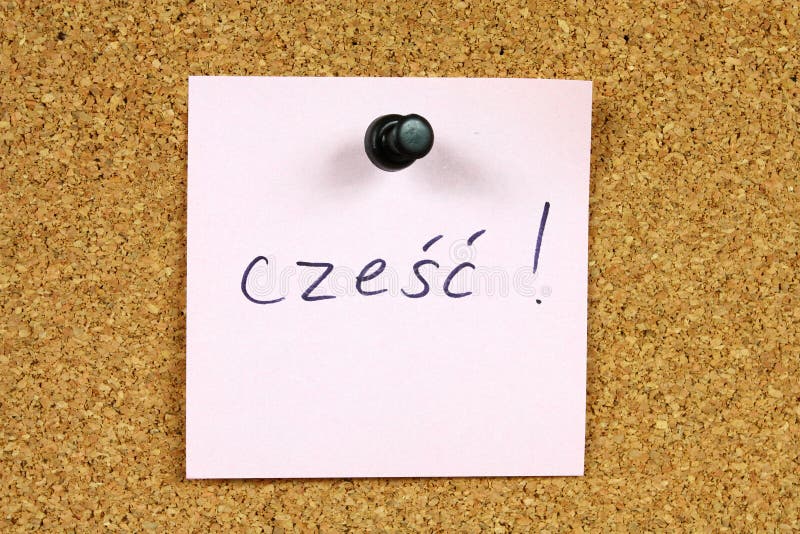 Czesc Stock Illustrations – 9 Czesc Stock Illustrations, Vectors ...