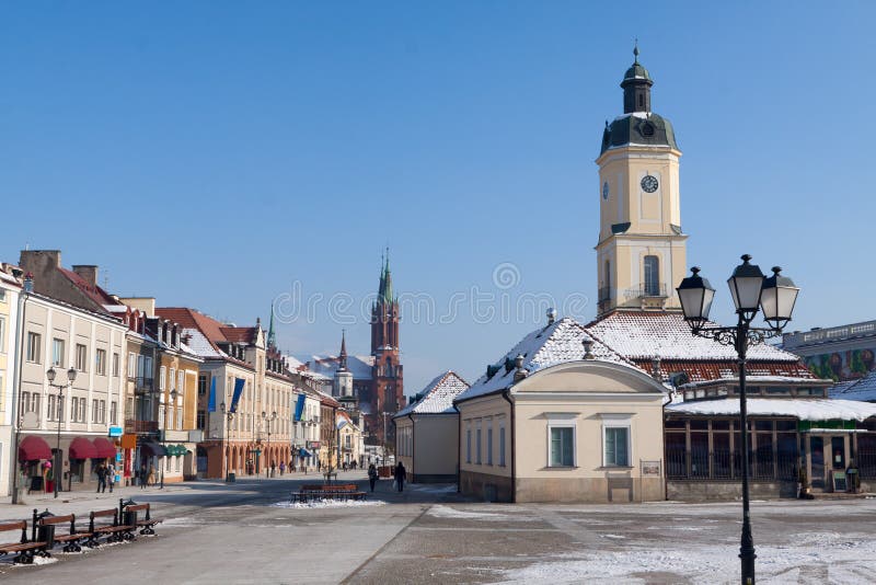 Poland. Bialystok stock photo. Image of travel, architecture - 23724678