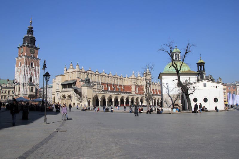 The cracow woven editorial stock image. Image of architecture - 66652569