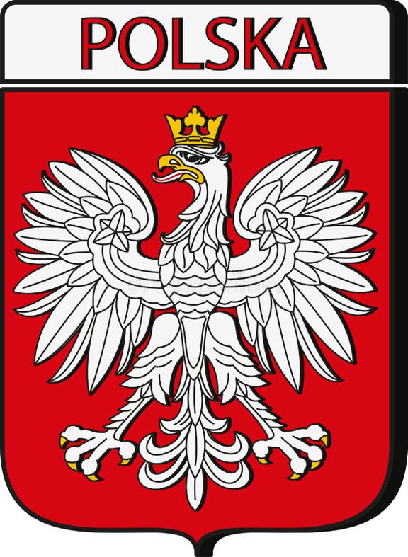 Poland Emblem stock vector. Illustration of feather, bird - 28468049