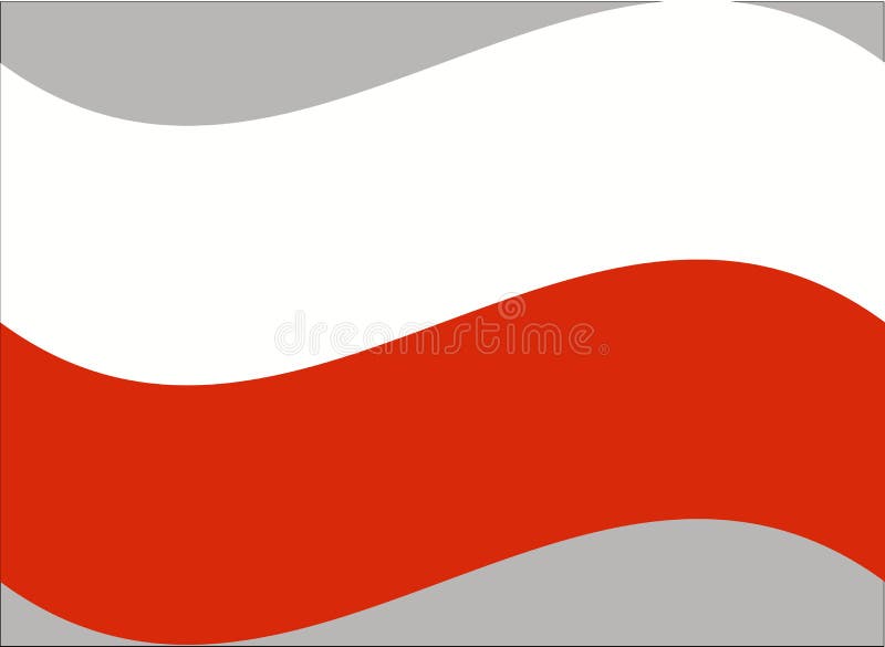 Poland Flag, Official Colors and Proportion Correctly. National Poland ...