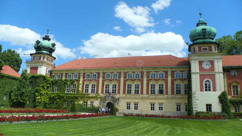Poland, Lancut, the Palace of Count Potocki Stock Image - Image of ...