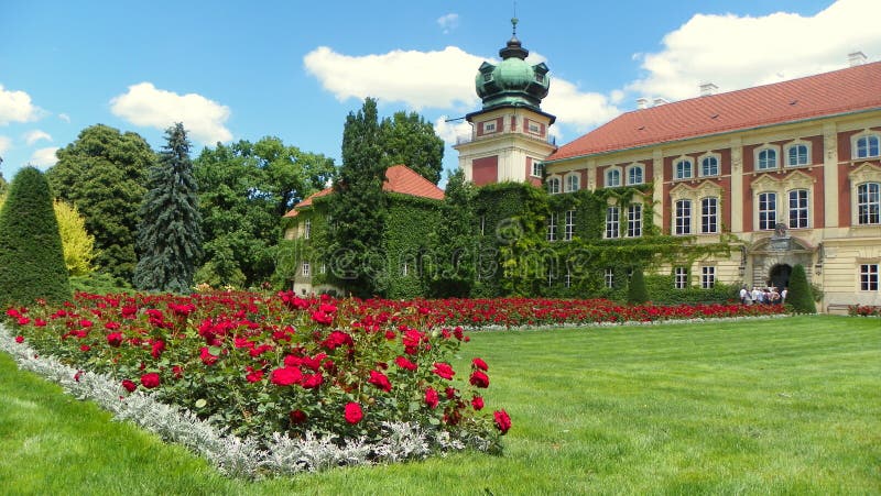 Poland, Lancut, the Palace of Count Potocki Stock Photo - Image of ...
