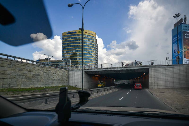 POLAND - MAY 05, 2020: Car Traffic in Poland. Autobahn and Traffic ...